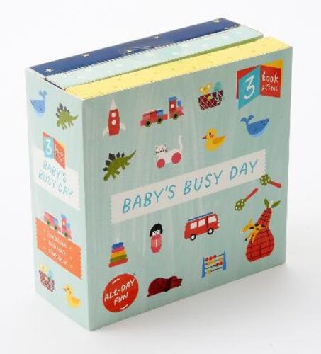 Adrion - BABY‘S BUSY DAY: 3-BOOK GIFT SET