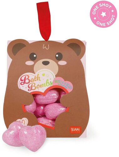 Adrion - BATH BOMBS - SET OF 10 BATH BOMBS - TEDDY BEAR